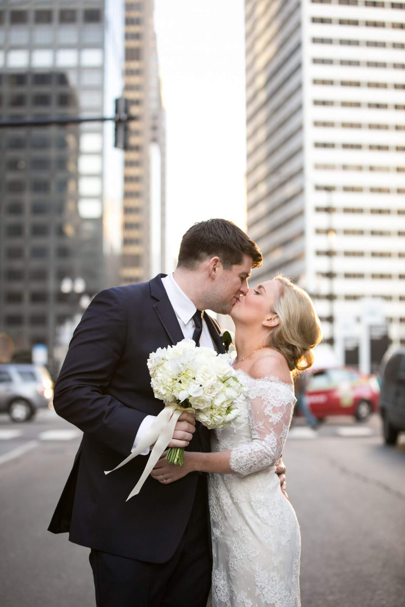 Katie and Matt's Traditional Winter Wedding | Chez